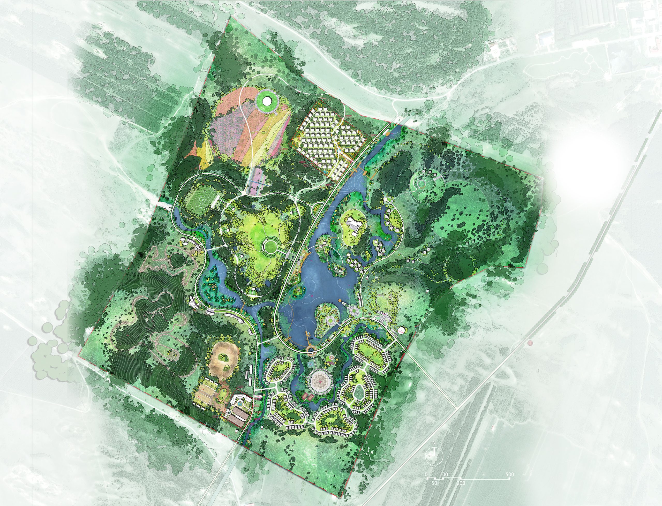 御道口雁鸣湖自驾游营地 – LEL DESIGN STUDIO